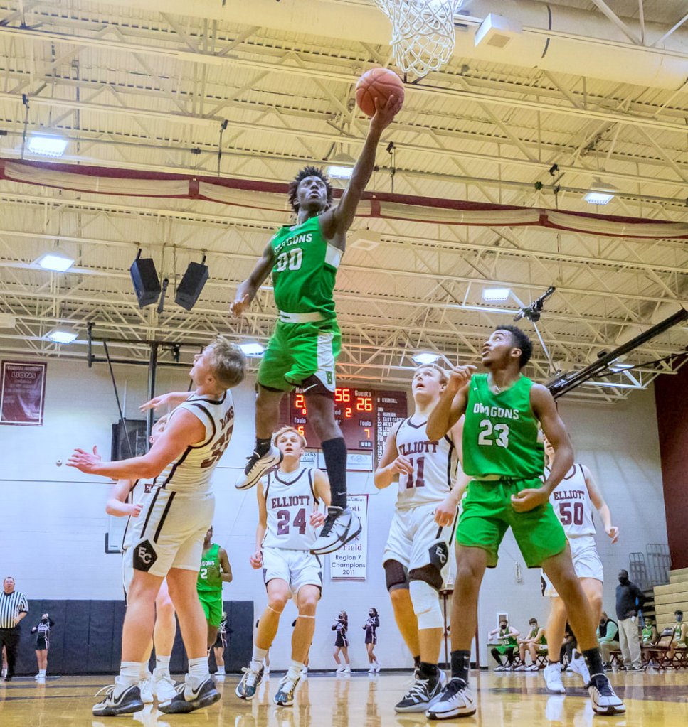 PHOTO: Dragons’ Akal contributes 38 points in Monday night win - Harlan ...