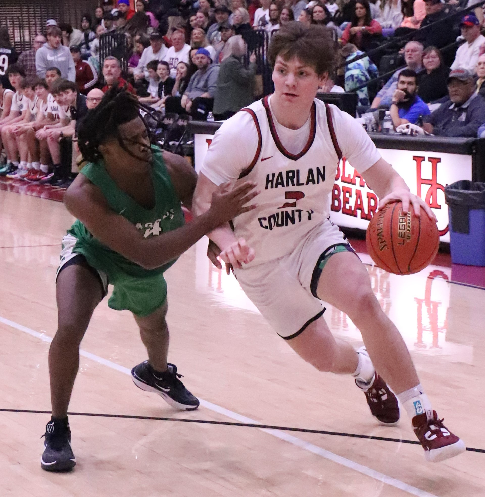 Bears improve district mark to 3-0 by coasting past Harlan - Harlan ...