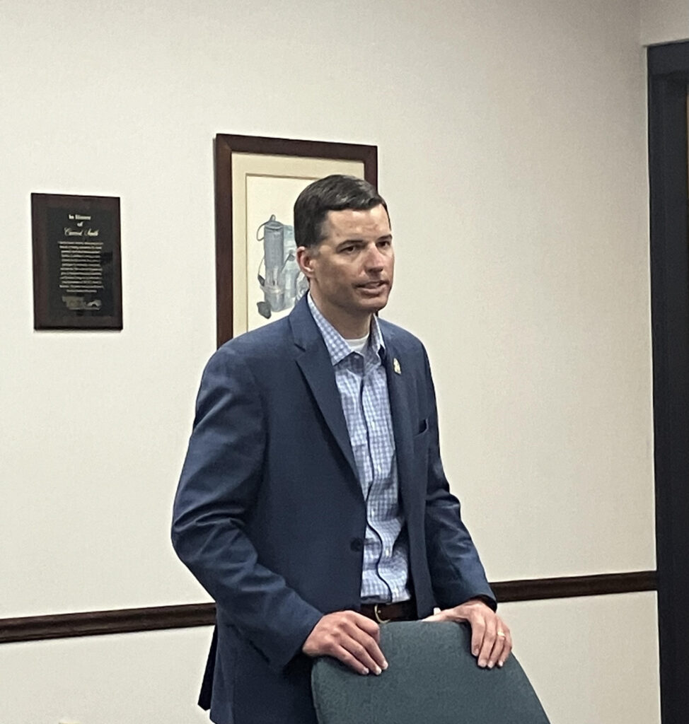 Representative Adam Bowling provides budget info to Chamber - Harlan ...