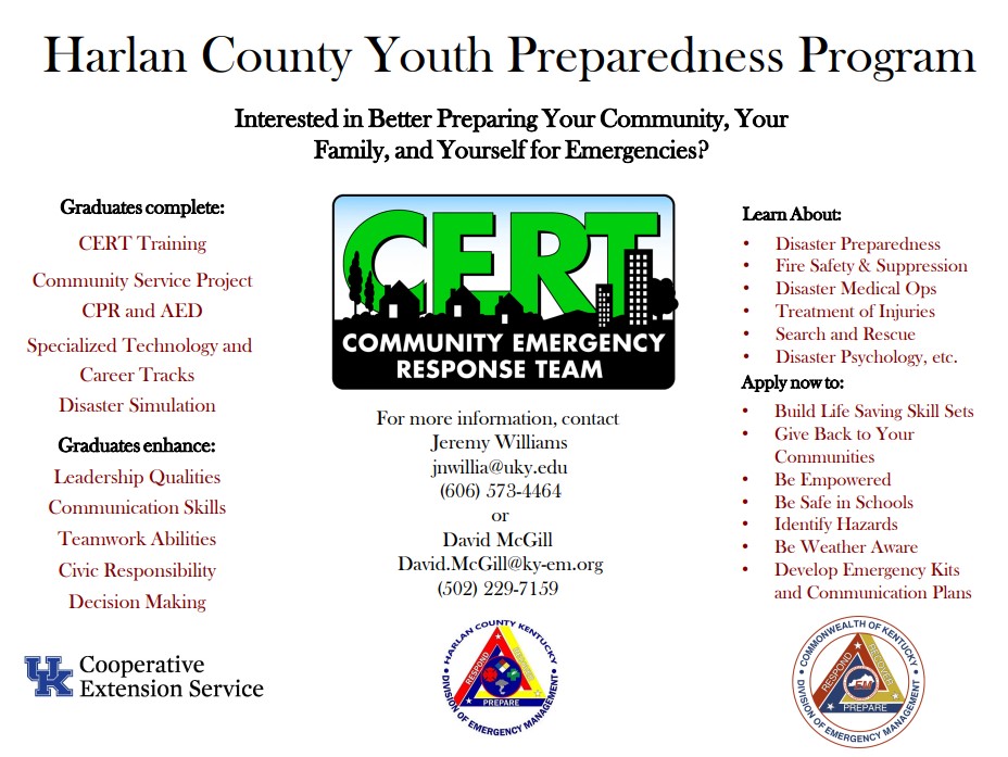 Emergency Preparedness class taking applications | Harlan Enterprise
